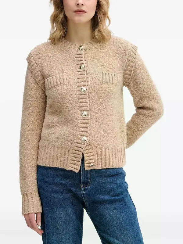 Sisley Button-fastening Cardigan