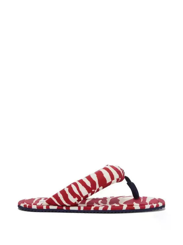 Attico Indie Thong Sandals - Red