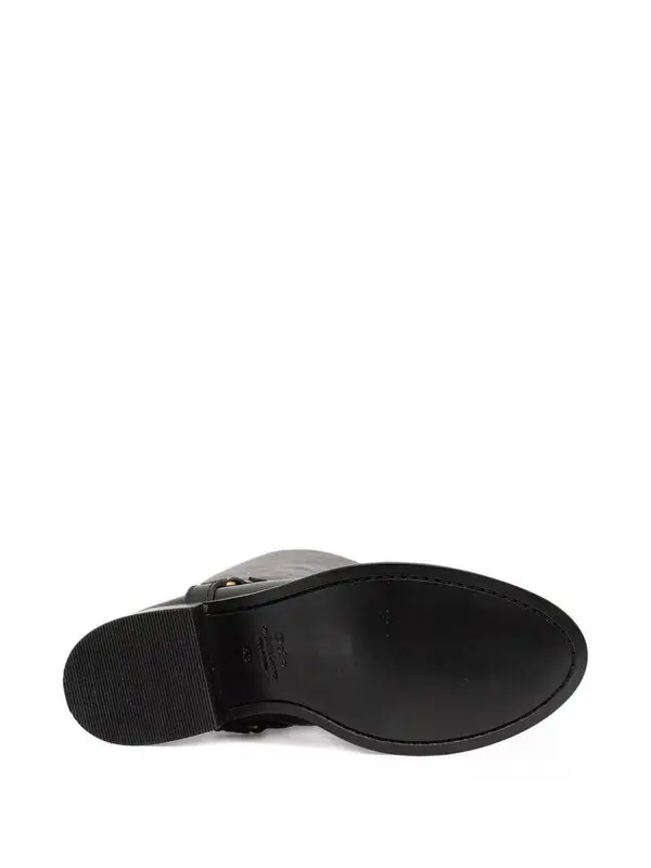 Polo Ralph Lauren Buckle Strap Knee-high Boots