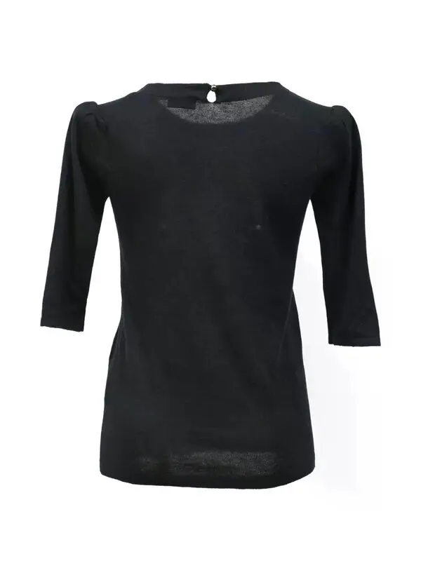 Valentino Garavani Quarter-sleeve Top