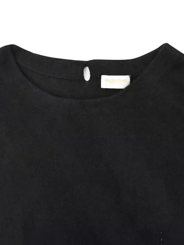 Valentino Garavani Quarter-sleeve Top