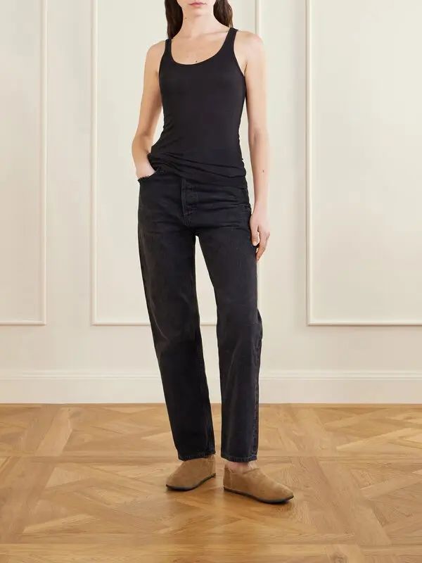 CHRISTEN Shearling-lined Suede Slippers - Neutrals
