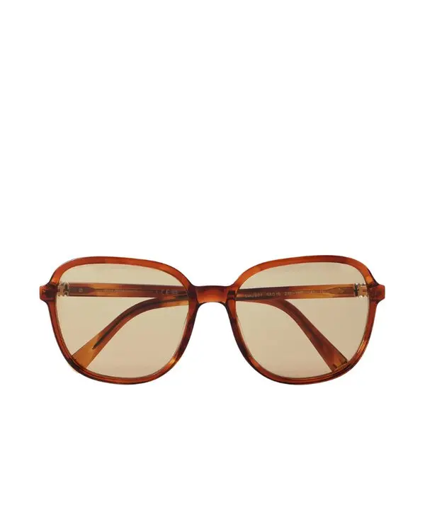 Miu Miu Round-frame Acetate Sunglasses - Brown