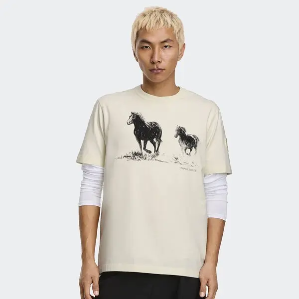 Canada Goose Vantage Graphic T-shirt - Bone
