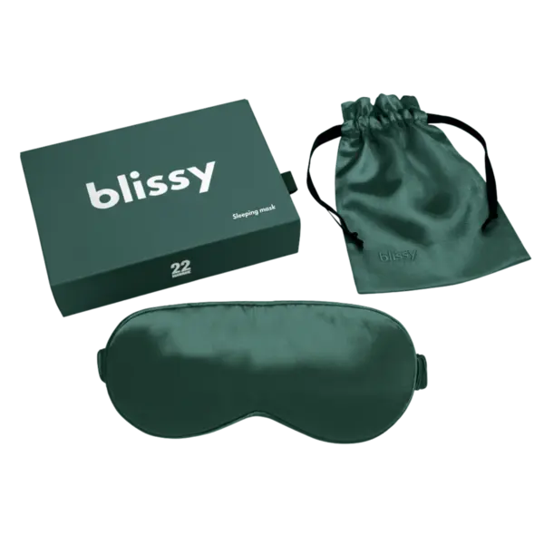 BLISSY Sleep Mask - Emerald