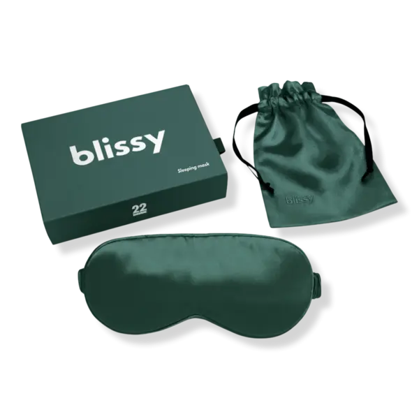 BLISSY Sleep Mask - Emerald