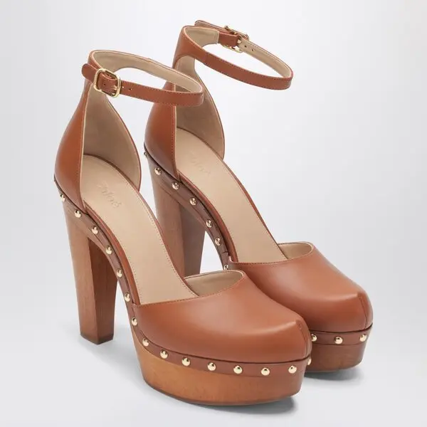 Chloé Platform Pumps With Studs