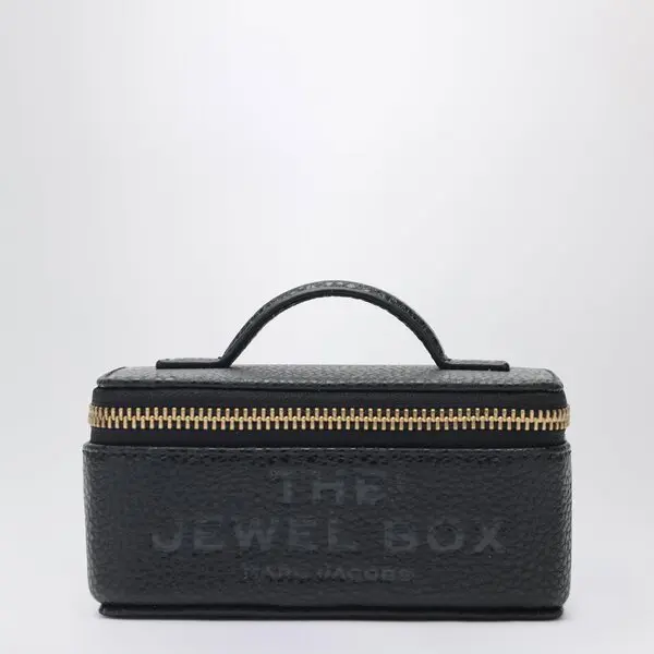 Marc Jacobs The Jewel Box Grained Leather - Black