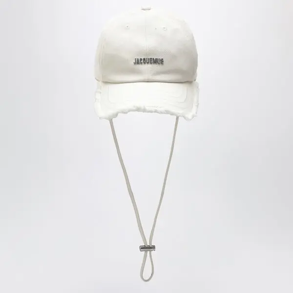 Jacquemus La Casquette Artichaut Cap - White