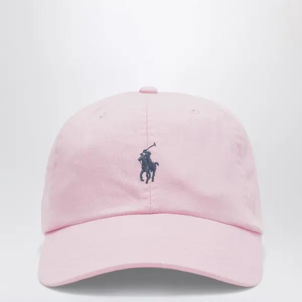 Polo Ralph Lauren Baseball Cap With Embroidered Logos - Pink