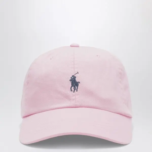 Polo Ralph Lauren Baseball Cap With Embroidered Logos - Pink
