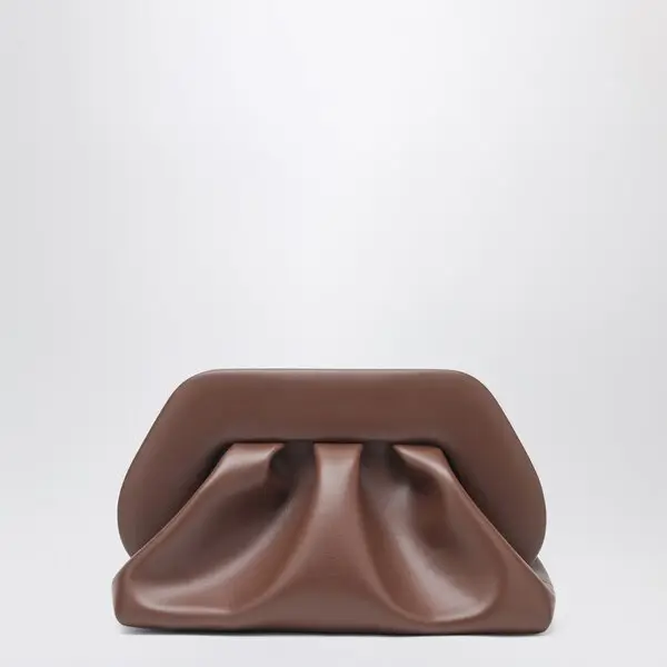 THEMOIRE Tia Clutch - Brown
