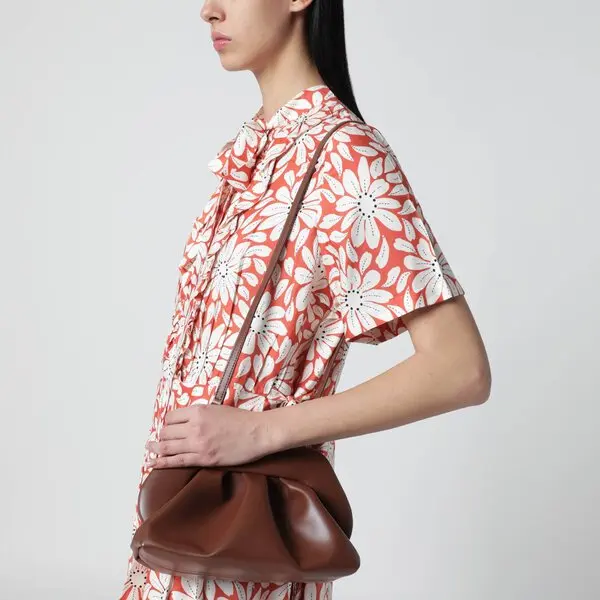 THEMOIRE Tia Clutch - Brown
