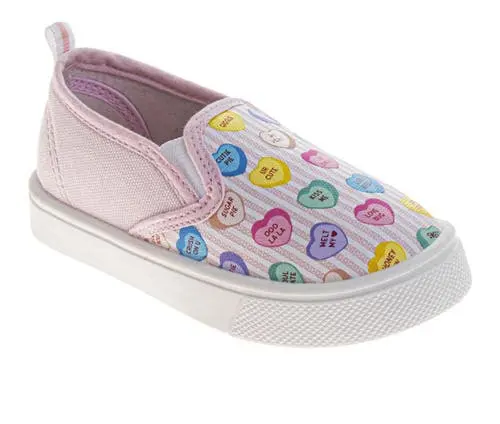 SWEETHEARTS Candy Hearts Slip-on Shoes