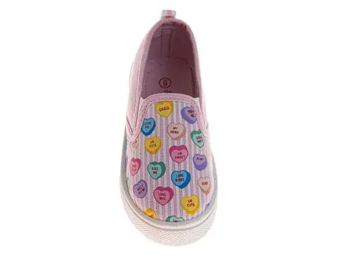 SWEETHEARTS Candy Hearts Slip-on Shoes