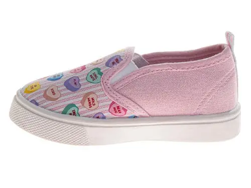 SWEETHEARTS Candy Hearts Slip-on Shoes