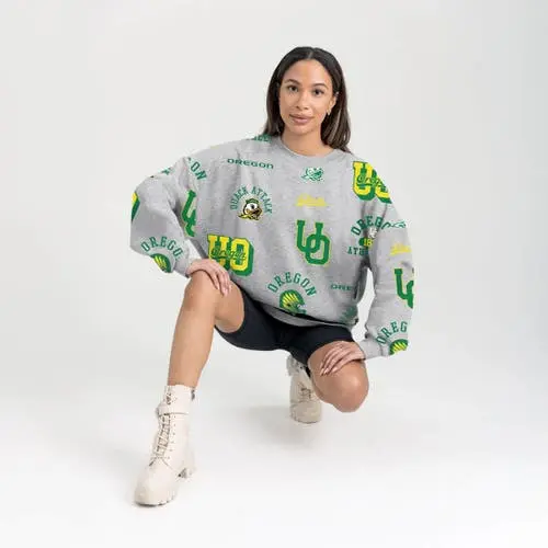 GAMEDAY COUTURE Oregon Ducks Always On Repeat Fleece Sweatshirt