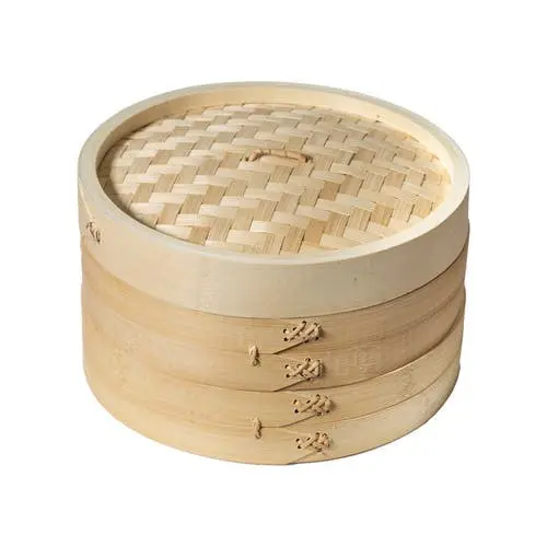 JOYCE CHEN 2-tier Steamer Baskets - Bamboo
