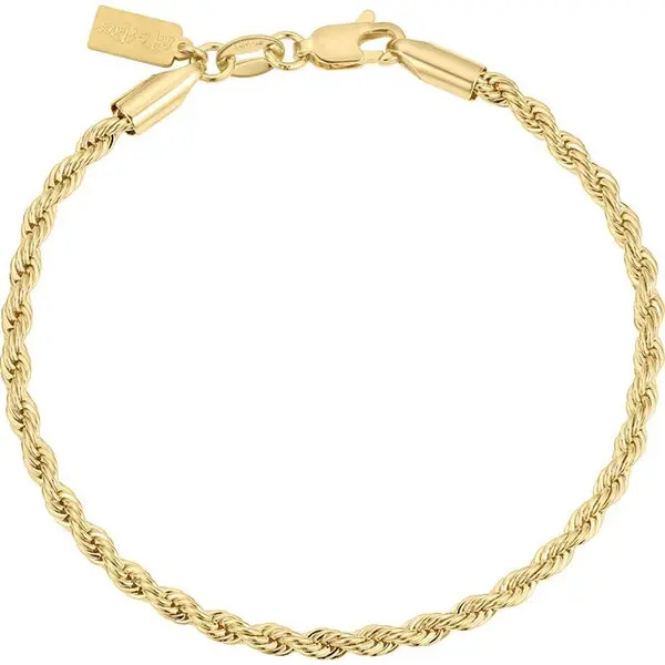 SET & STONES Loren Rope Chain Bracelet - Gold