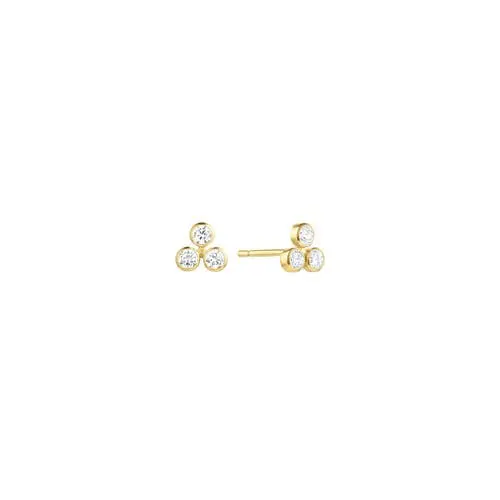 SET & STONES Trinity Stud Earrings