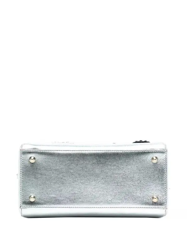 Dior Patch Embellished Calfskin Lady Satchel