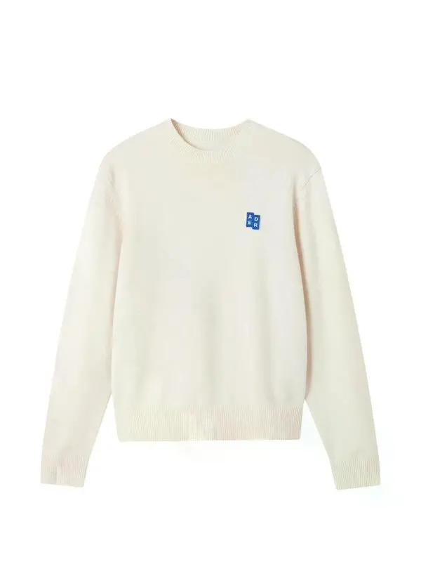 ADER ERROR Logo-patch Crewneck Sweater