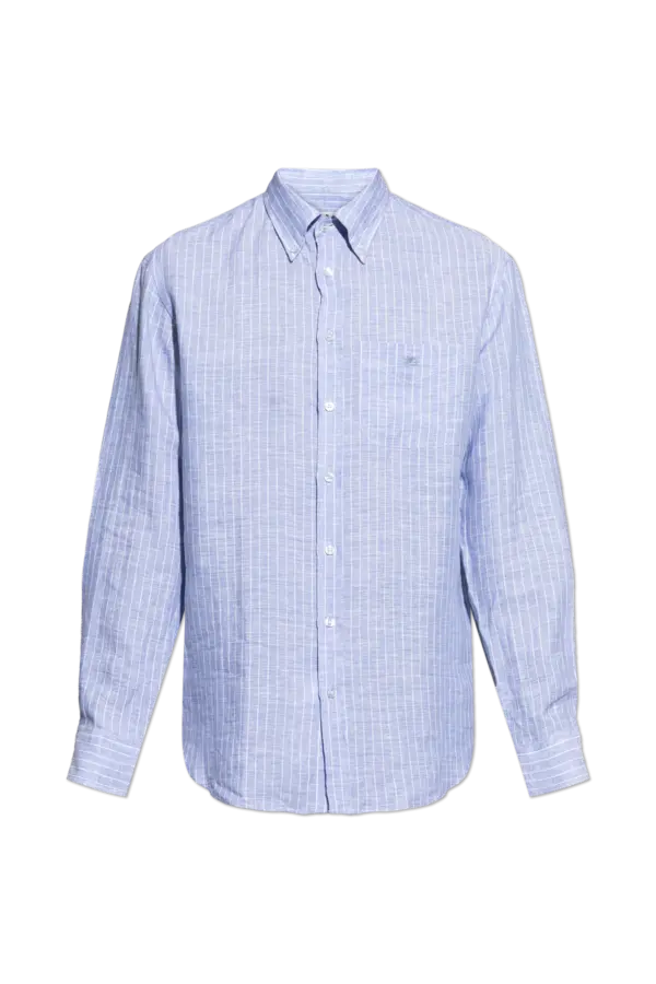 Etro Shirt With Pocket - Light Blue
