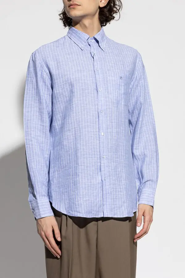 Etro Shirt With Pocket - Light Blue