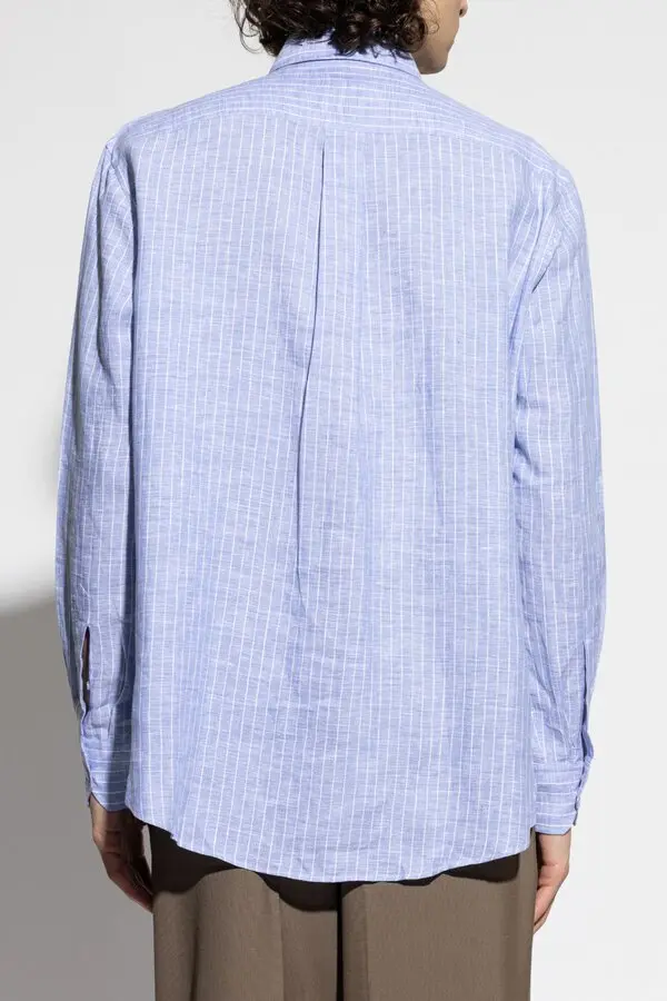 Etro Shirt With Pocket - Light Blue
