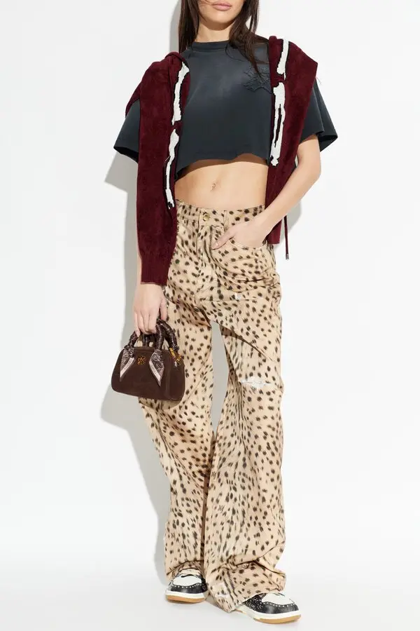 Amiri Cropped Top With Patch
