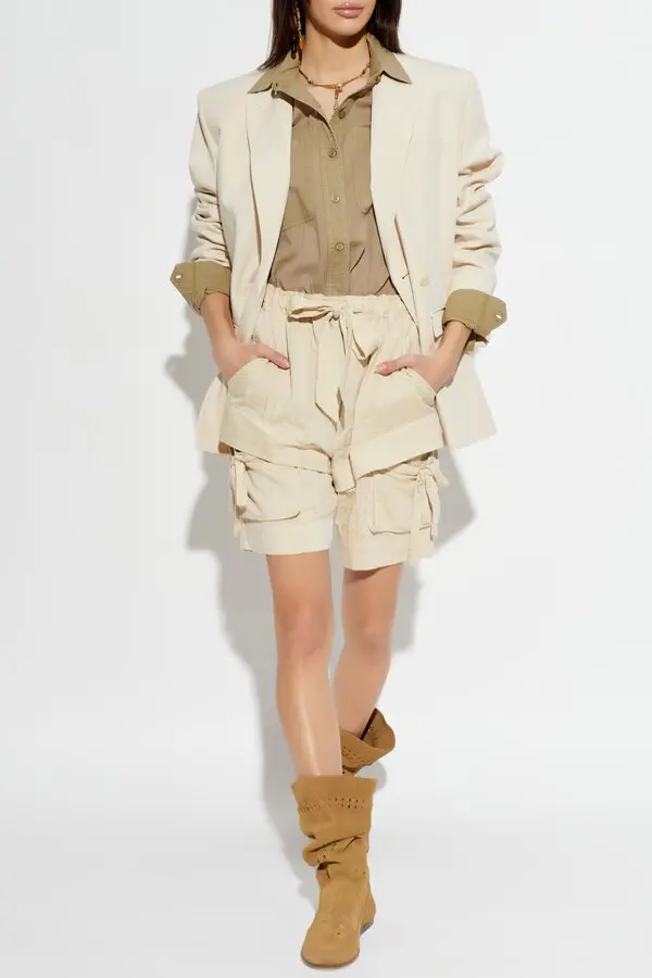 MARANT ETOILE Bermia Shorts - Beige