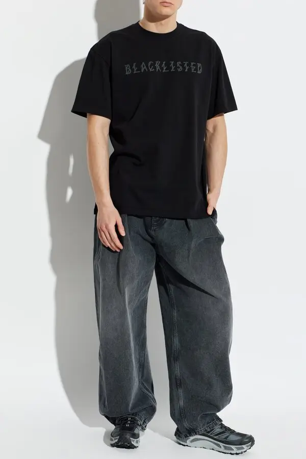 44 LABEL GROUP T-shirt With Logo - Black