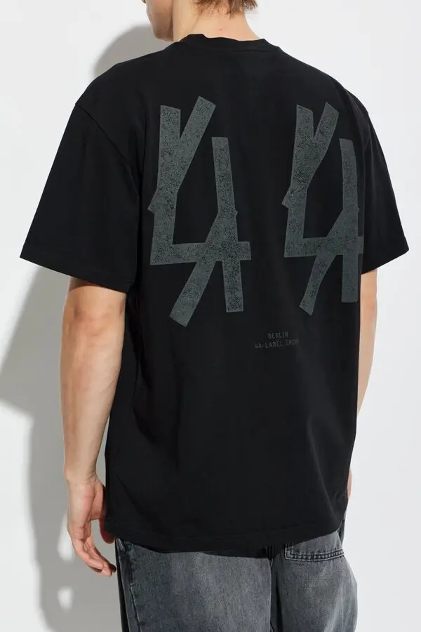 44 LABEL GROUP T-shirt With Logo - Black