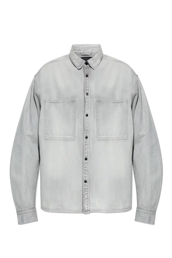 ALLSAINTS Denim Shirt ‘al - Grey