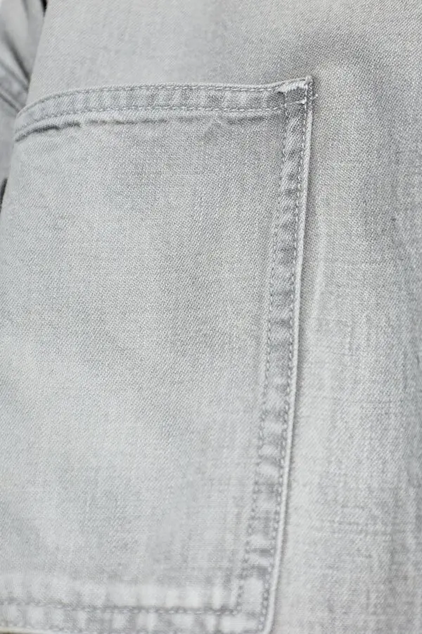 ALLSAINTS Denim Shirt ‘al - Grey