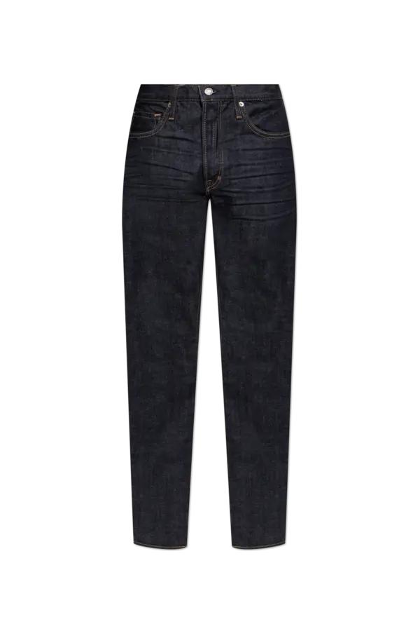 TOM FORD Jeans With Slim Legs - Navy Blue