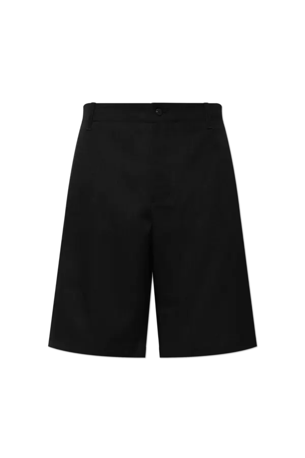 Jacquemus Wool Tailored Shorts - Black