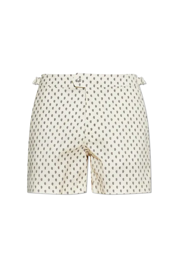 TOM FORD Swim Shorts - Cream