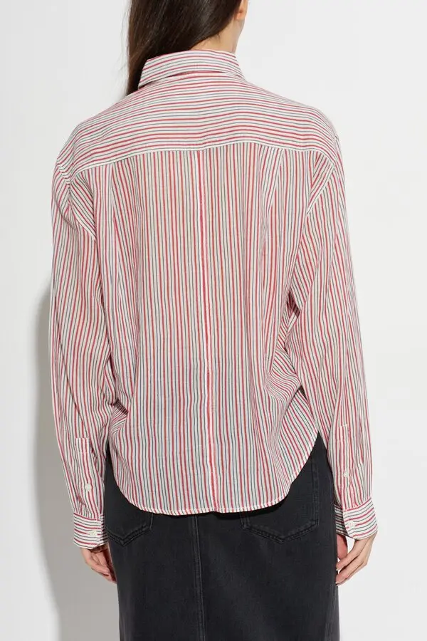 MARANT ETOILE Nath Striped Shirt