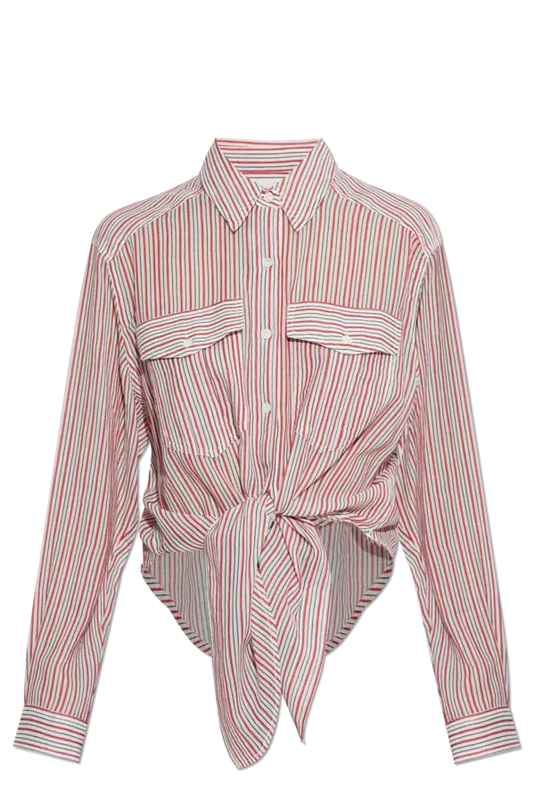 MARANT ETOILE Nath Striped Shirt