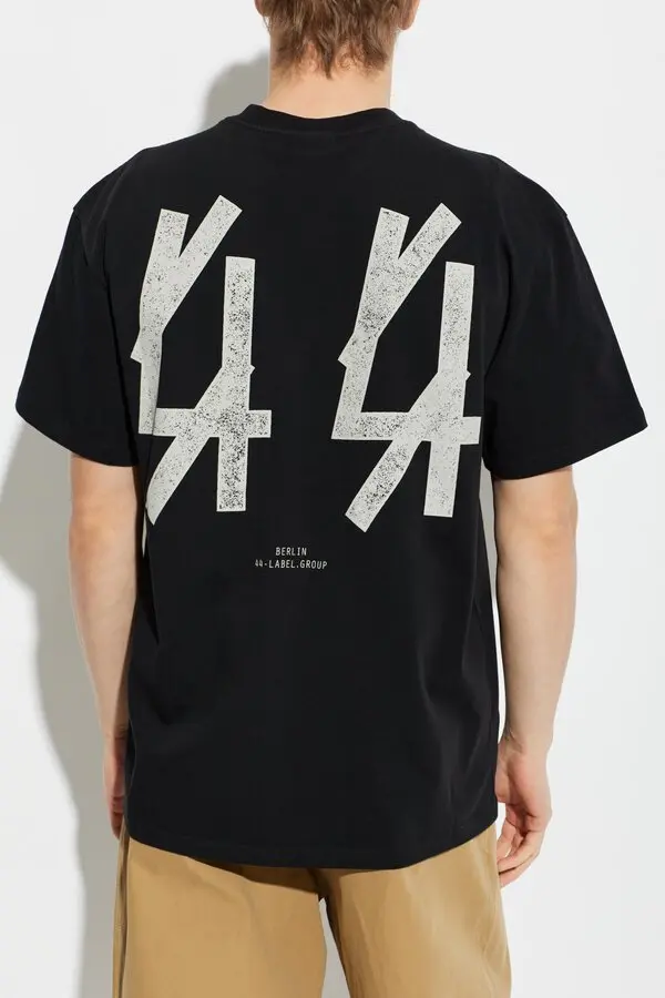 44 LABEL GROUP T-shirt With Logo - Black