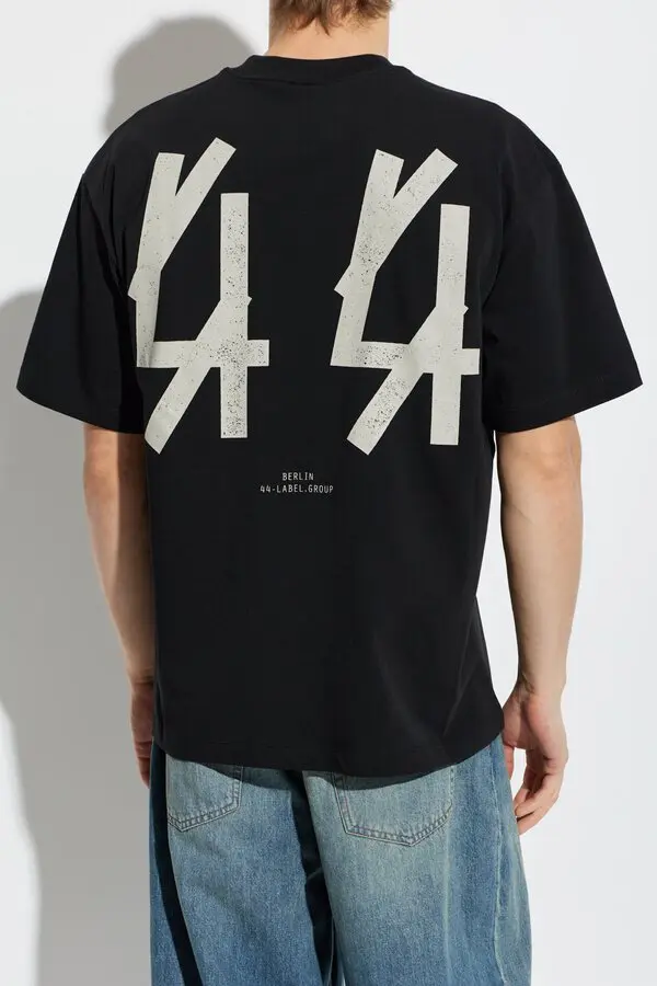 44 LABEL GROUP T-shirt With Logo - Black