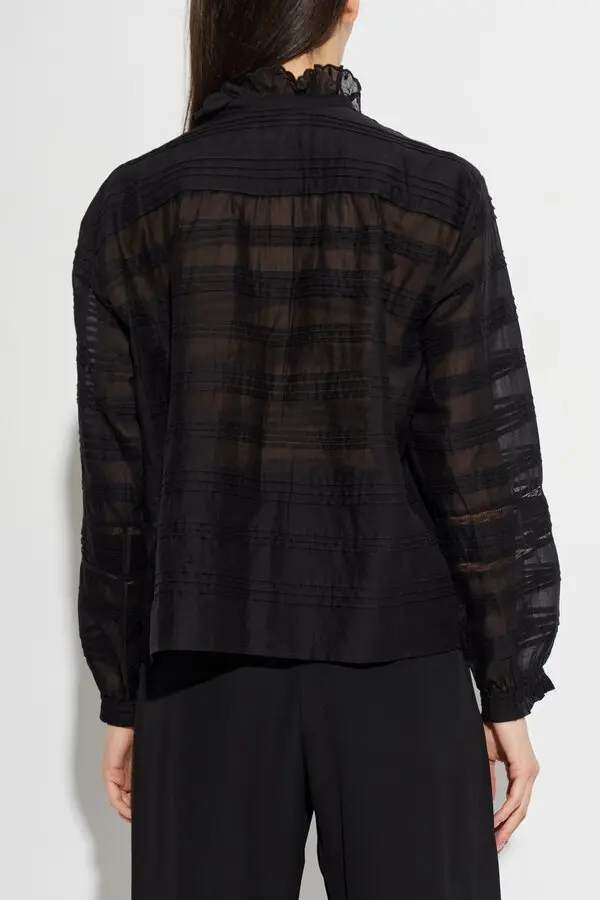 MARANT ETOILE Peline Top - Black