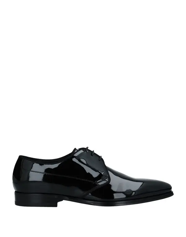 Dolce & Gabbana Lace-up Leather Derby Shoes - Black