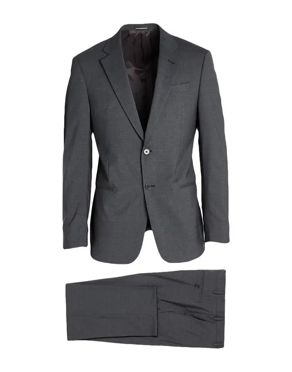 Emporio Armani Suit Size Virgin Wool, Elastane