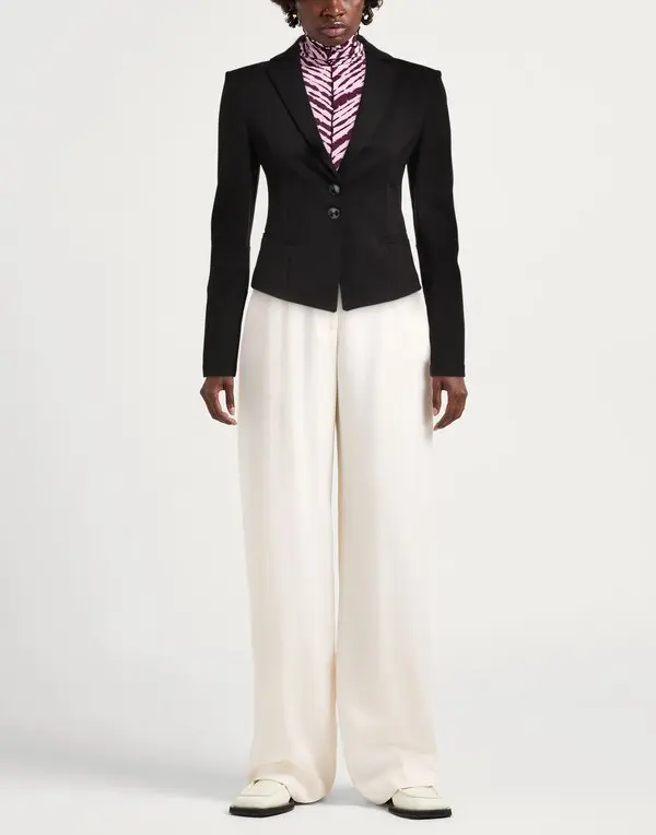 Patrizia Pepe Single-breasted Blazer - Black