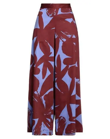 Liviana Conti Wide Leg Pants With Floral Print