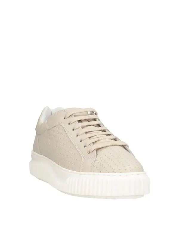 VOILE BLANCHE Lipari Leather Sneakers - Grey