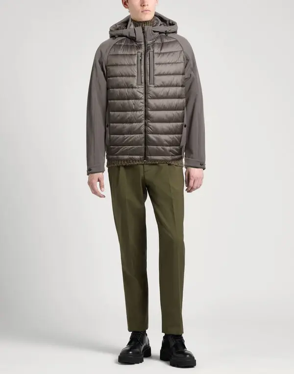 Paul & Shark Padded Hooded Jacket - Grey