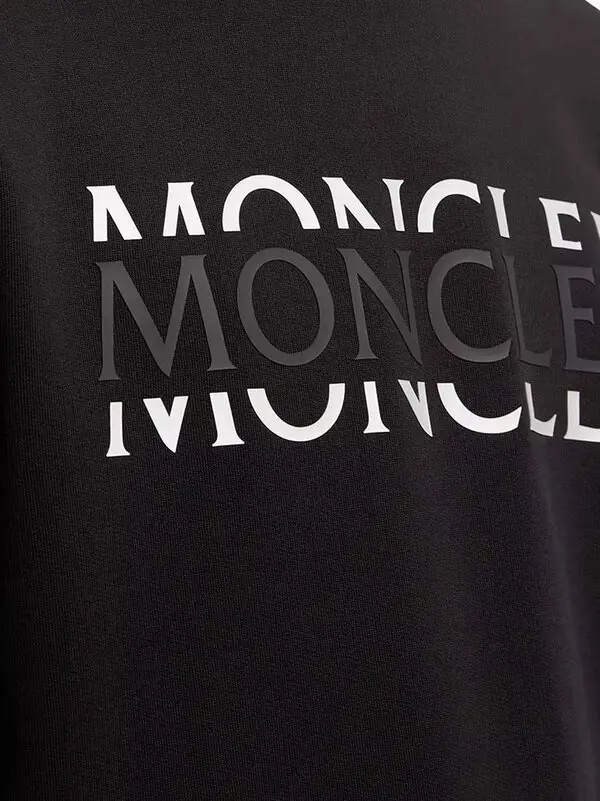 Moncler Cotton Sweatshirt With Logo